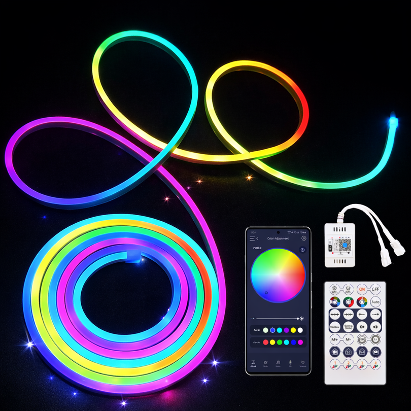 Neon Aura Smart RGBIC 5M Dynamic Neon Light – ECellStreet